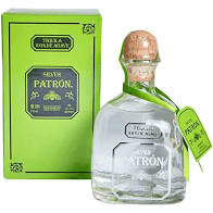 Patron Silver--PINT Tequila 375ml — MacArthur Beverages