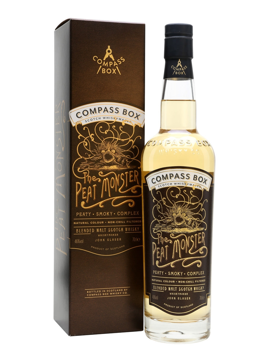 Compass Box The Peat Monster Whiskey 750ml — MacArthur Beverages