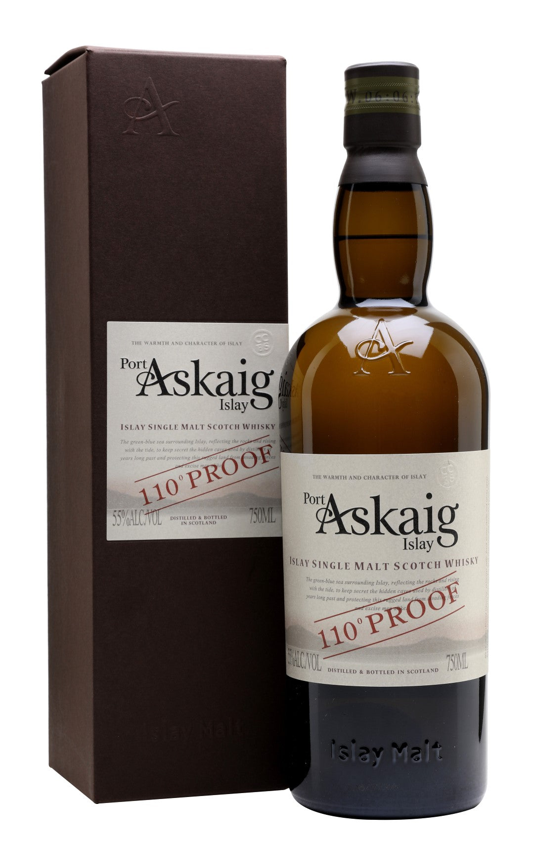 Port Askaig 110 Proof Whiskey 750ml — MacArthur Beverages