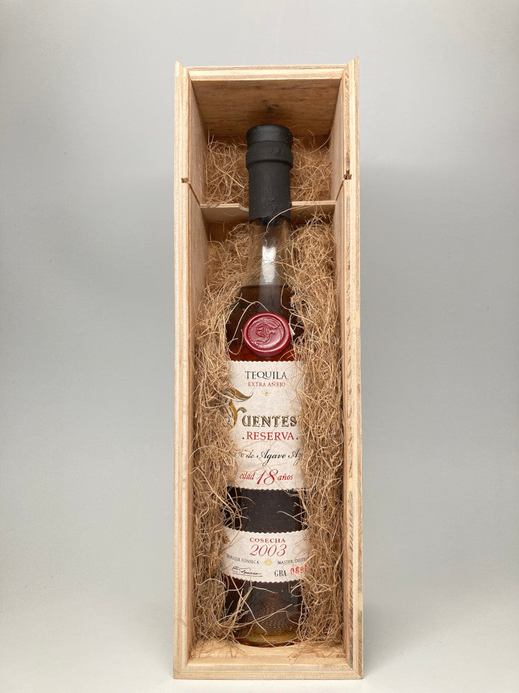 Fuenteseca Reserva Extra Anejo 18 yr (Cosecha 2003) Tequila 750ml ...