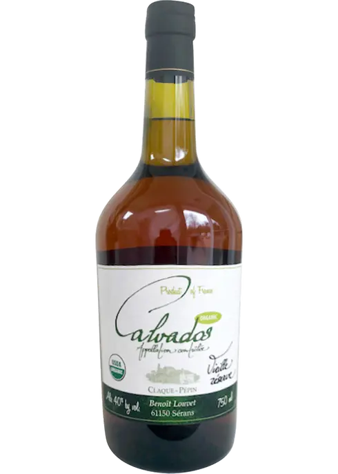 Claque Pepin Vieille Reserve (Organic) Calvados Brandy 750ml ...