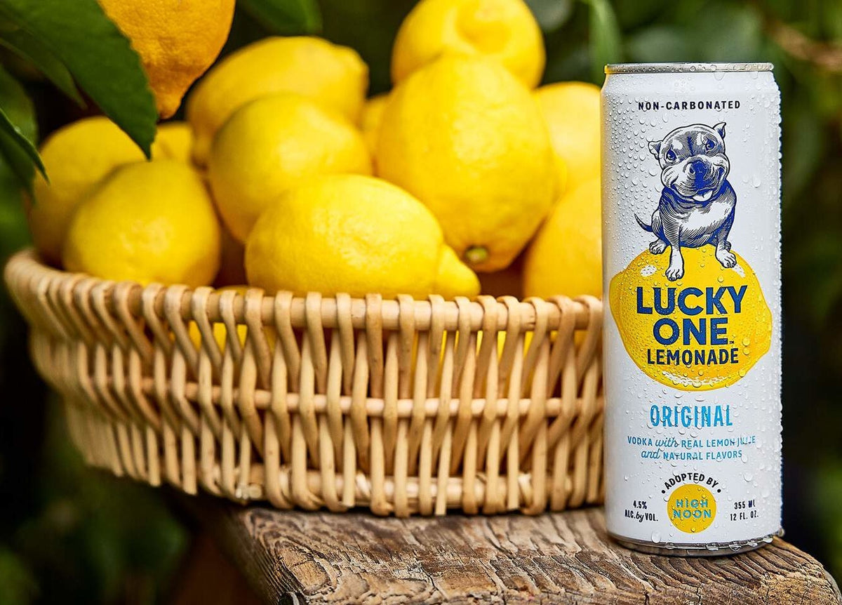 Lucky One Lemonade Original Non-Carbonated 4pk cans — MacArthur Beverages