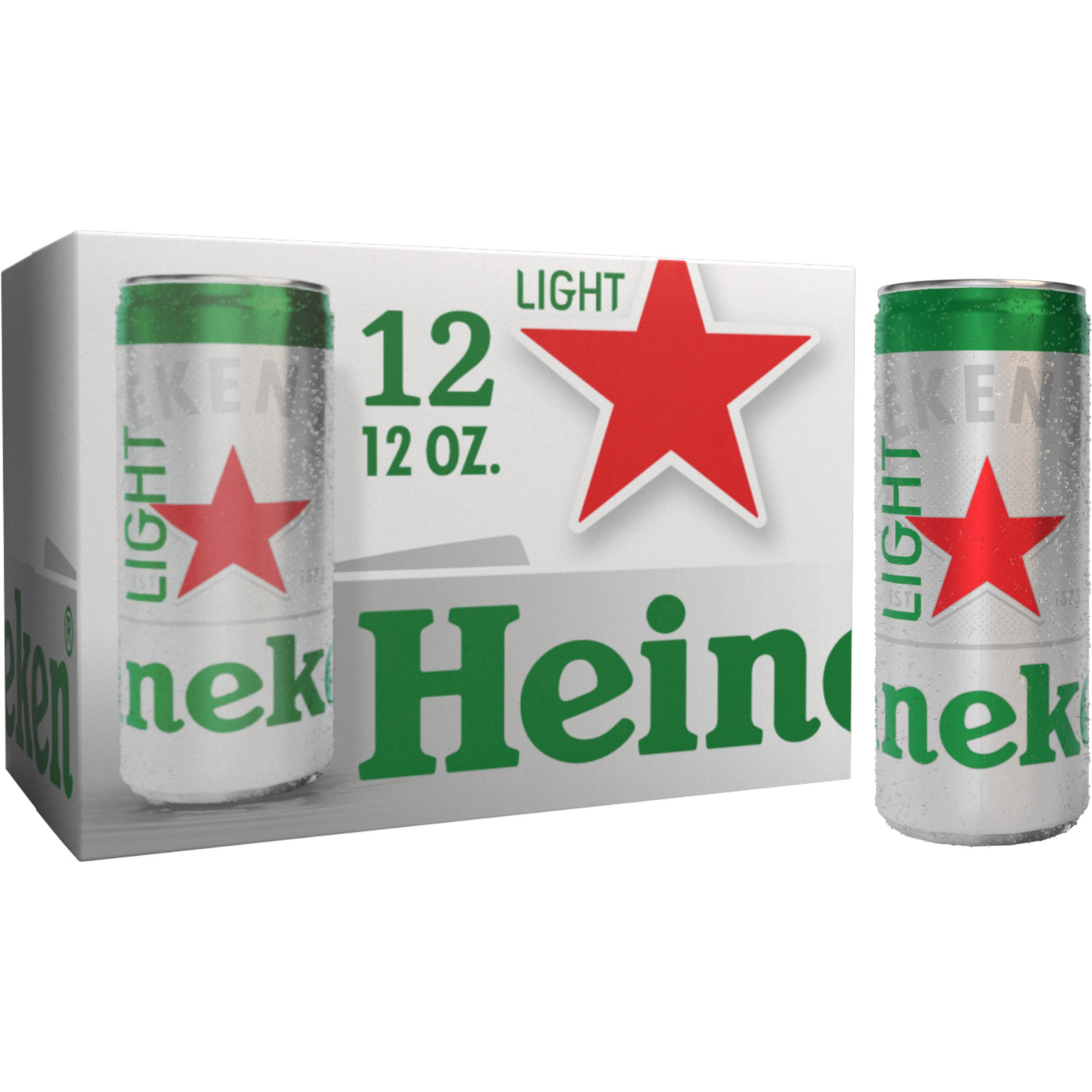 Heineken - Light Lager cans 12pk. MacArthur Beverages
