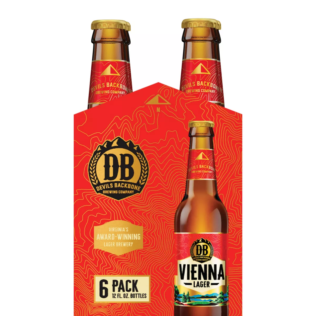 Devils Backbone Brewing Vienna Lager 6pk. MacArthur Beverages