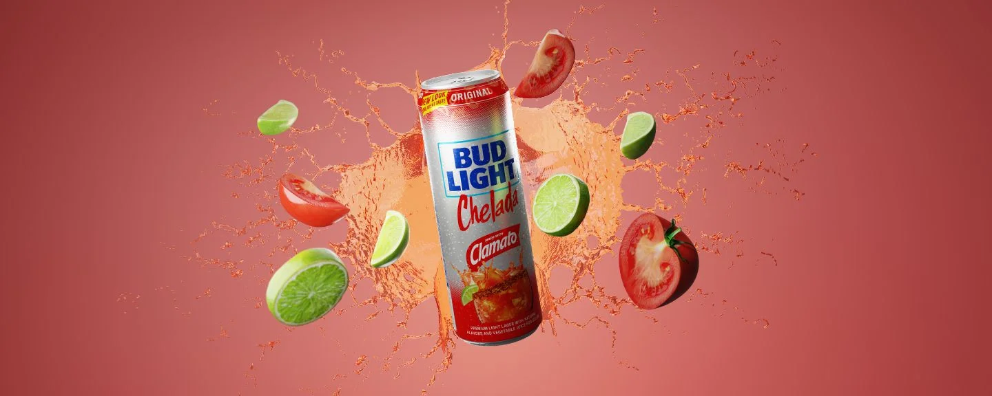 Bud Light Chelada Clamato Original. MacArthur Beverages