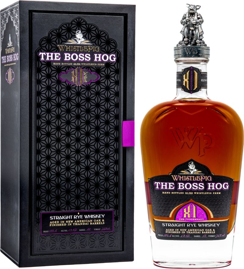 Whistle Pig Boss Hog XI The Juggernaut Rye Whiskey 750ml. MacArthur Beverages